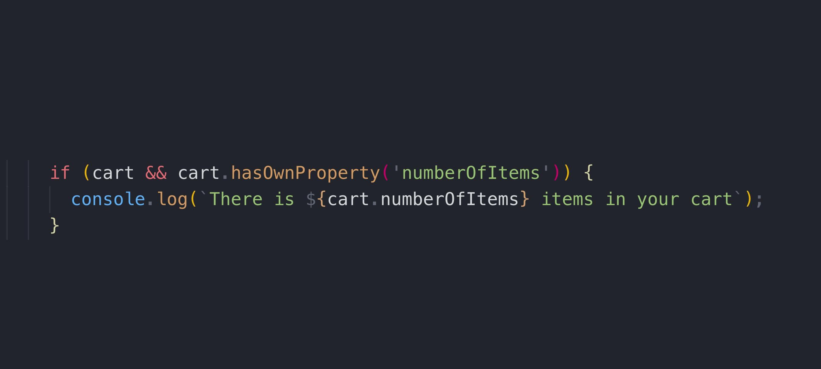 Javascript tip - hasOwnProperty